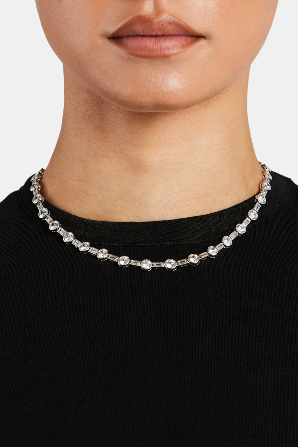 6mm Iced CZ Mixed Shape Chain | Womens Chains | Shop Tennis Chains at ...