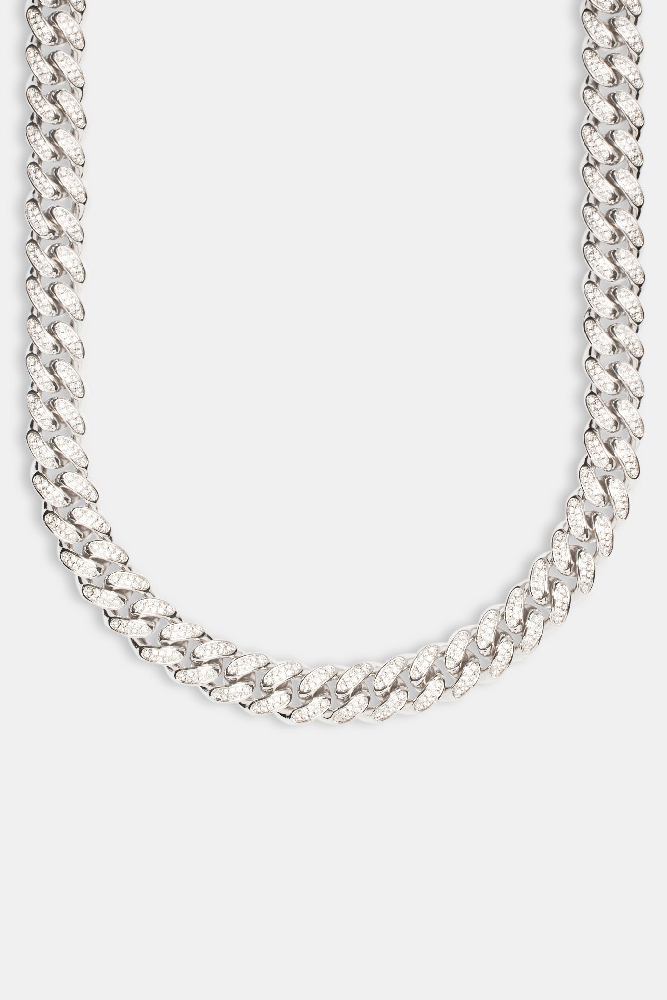 Womens 12mm Iced Out Cuban Chain | Womens Chains | Shop Cuban Chains at ...