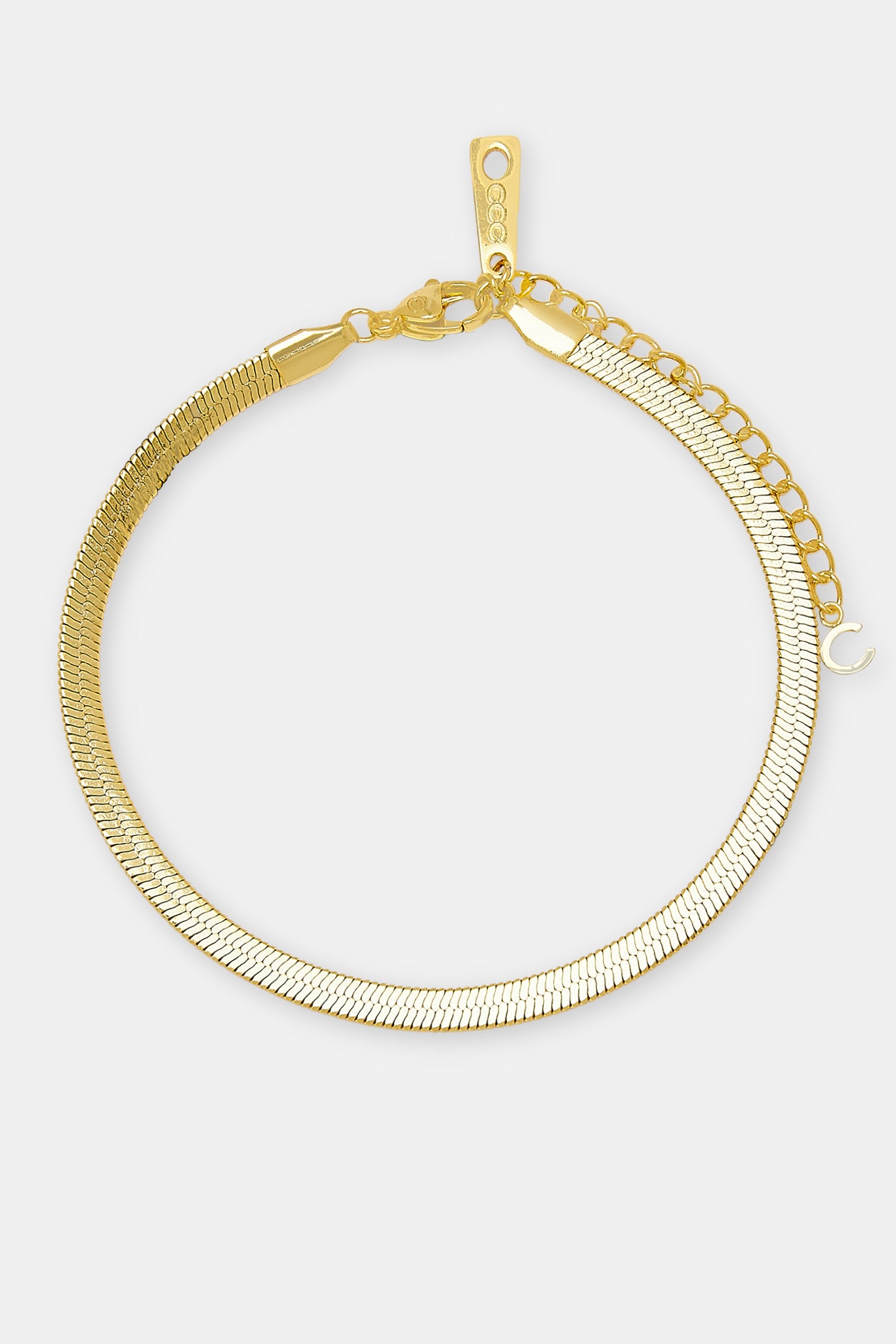 Snake Chain Anklet - Gold | Womens Anklets | Shop Tennis Anklets at ...