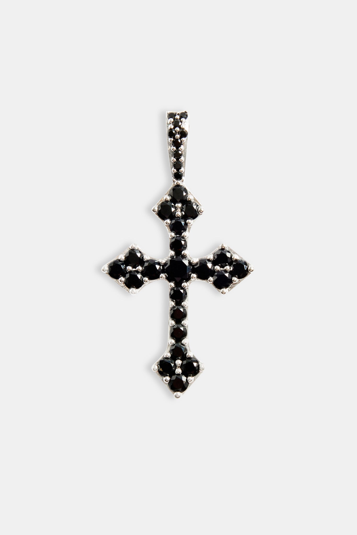 Black Iced Celtic Cross Pendant | Mens Pendants | Shop Cross Pendants ...