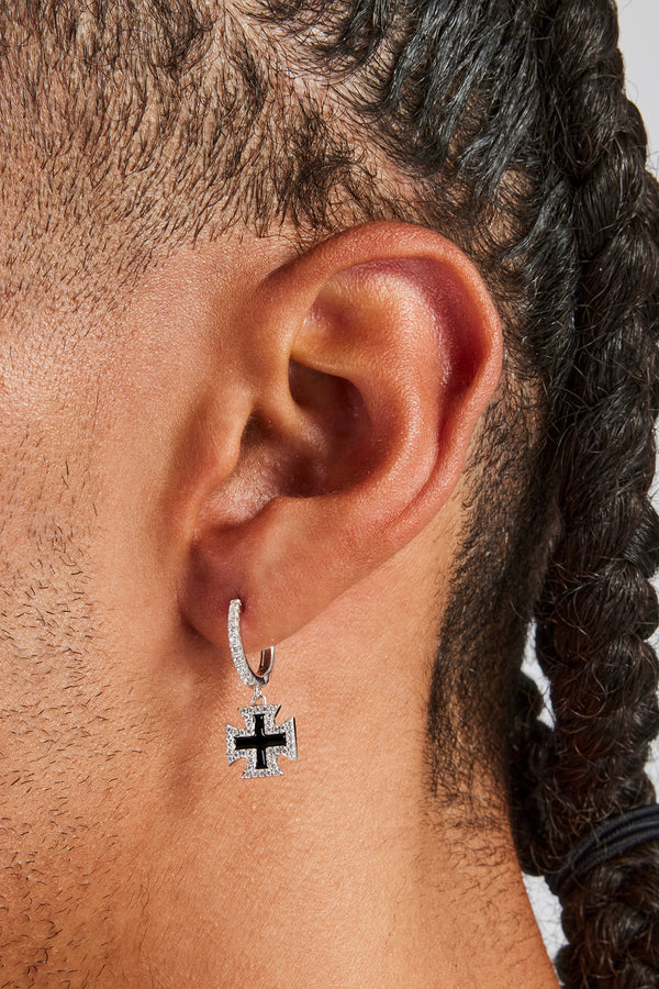 Men's Cross Earrings – Cernucci
