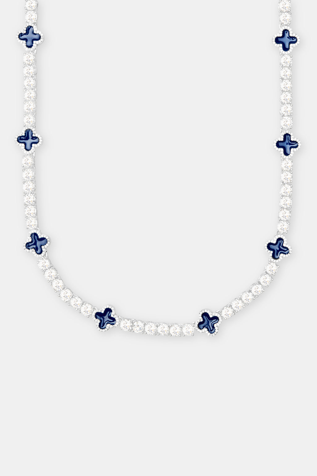 Blue Motif Tennis Chain | Mens Chains | Shop Tennis Chains at CERNUCCI ...