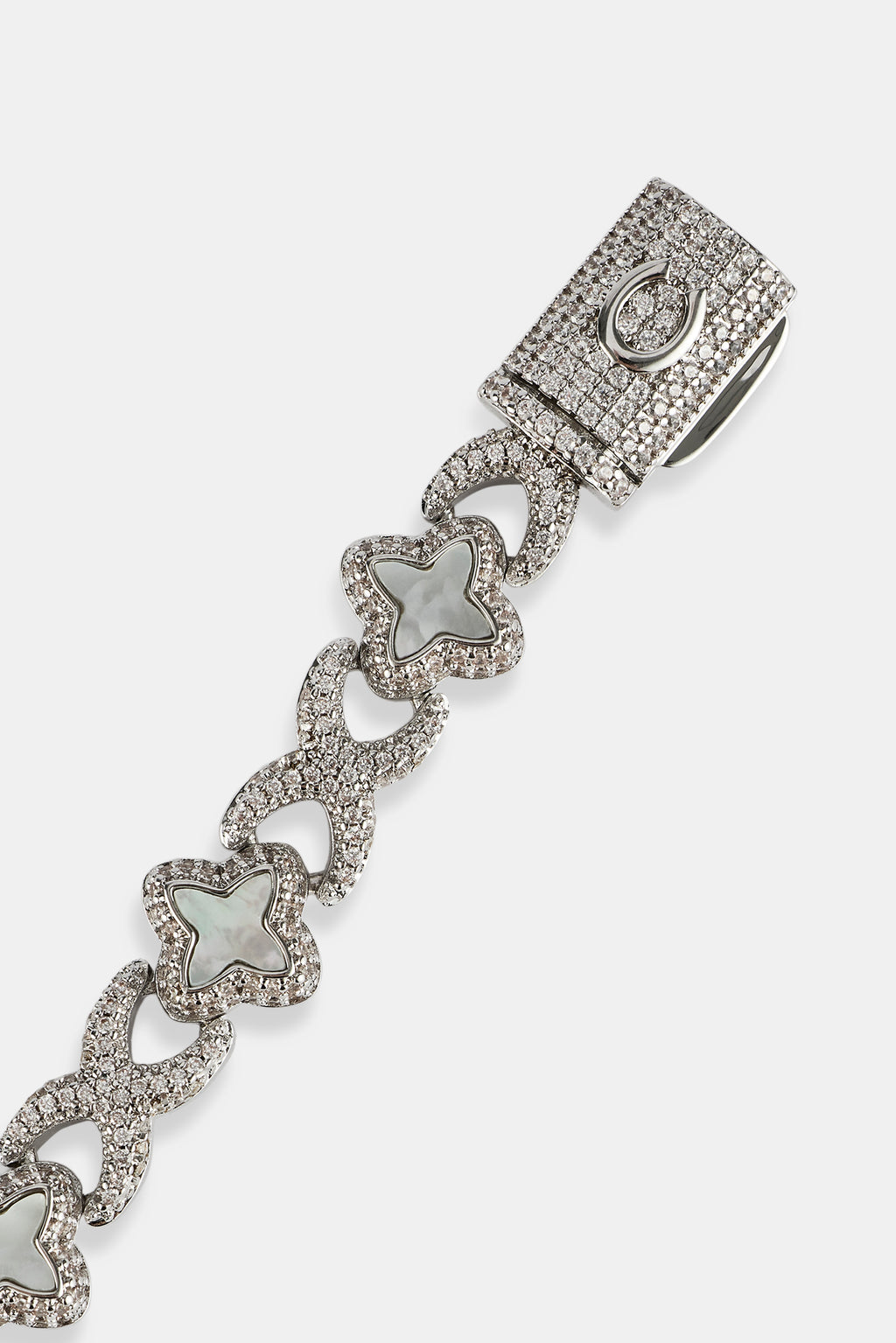 Mother of Pearl Micro Motif Rolo Bracelet - 8mm | Mens Bracelets | Shop ...