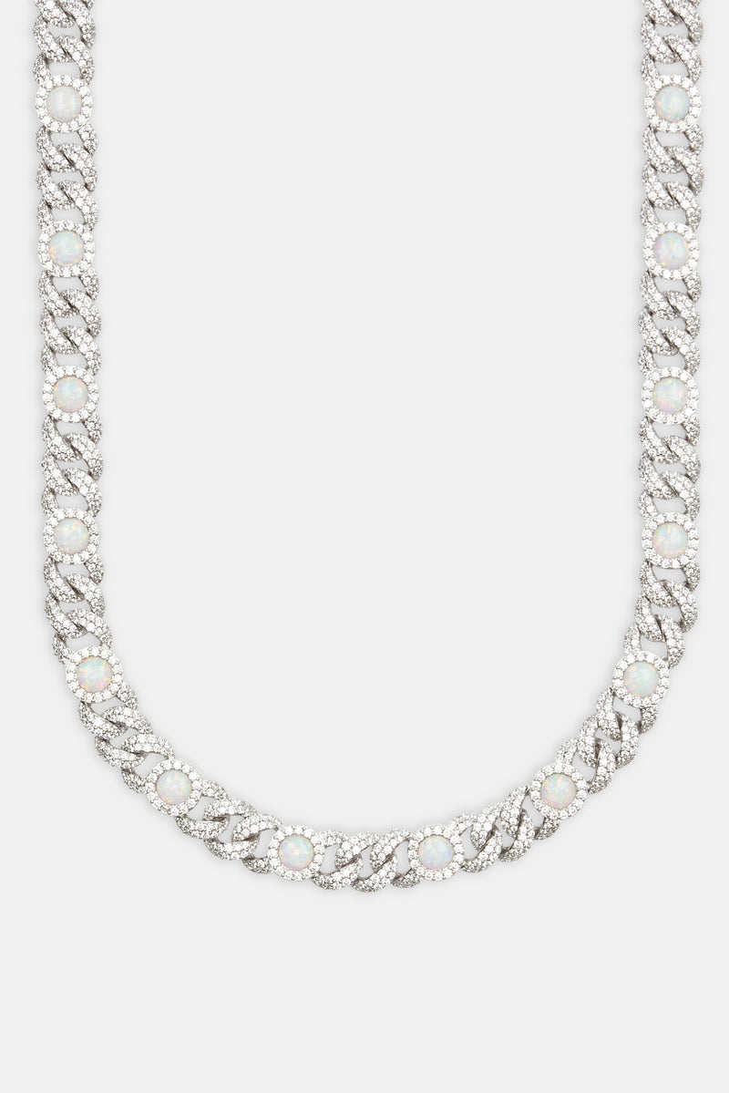 Opal Iced Cuban Chain | Mens Chains | Shop Cuban Chains at CERNUCCI.COM ...