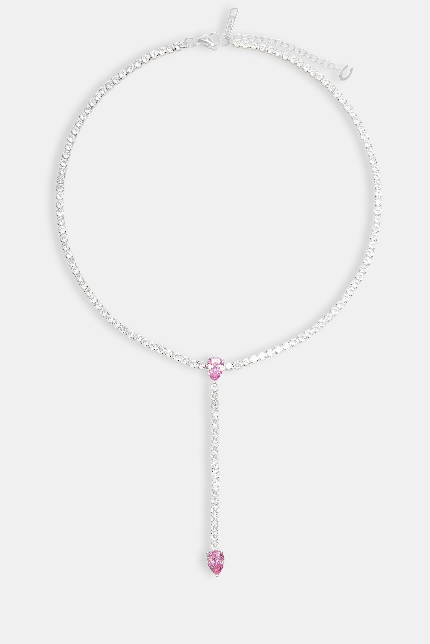 Pear Drop Chain - White | Womens Chains | Shop Drop Chains at CERNUCCI ...