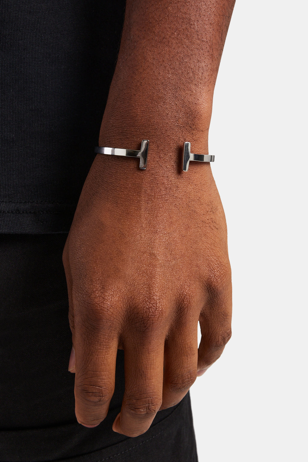 4mm Polished T Bar Bangle | Mens Bracelets | Shop Bangles at CERNUCCI ...