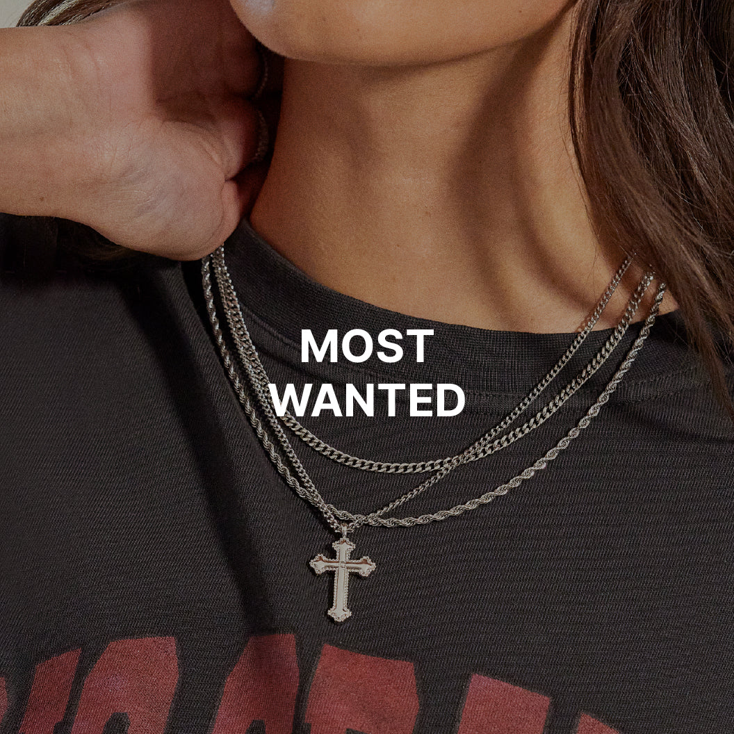 Mens Rope Chains | Mens Silver & Gold Rope Chain – Cernucci