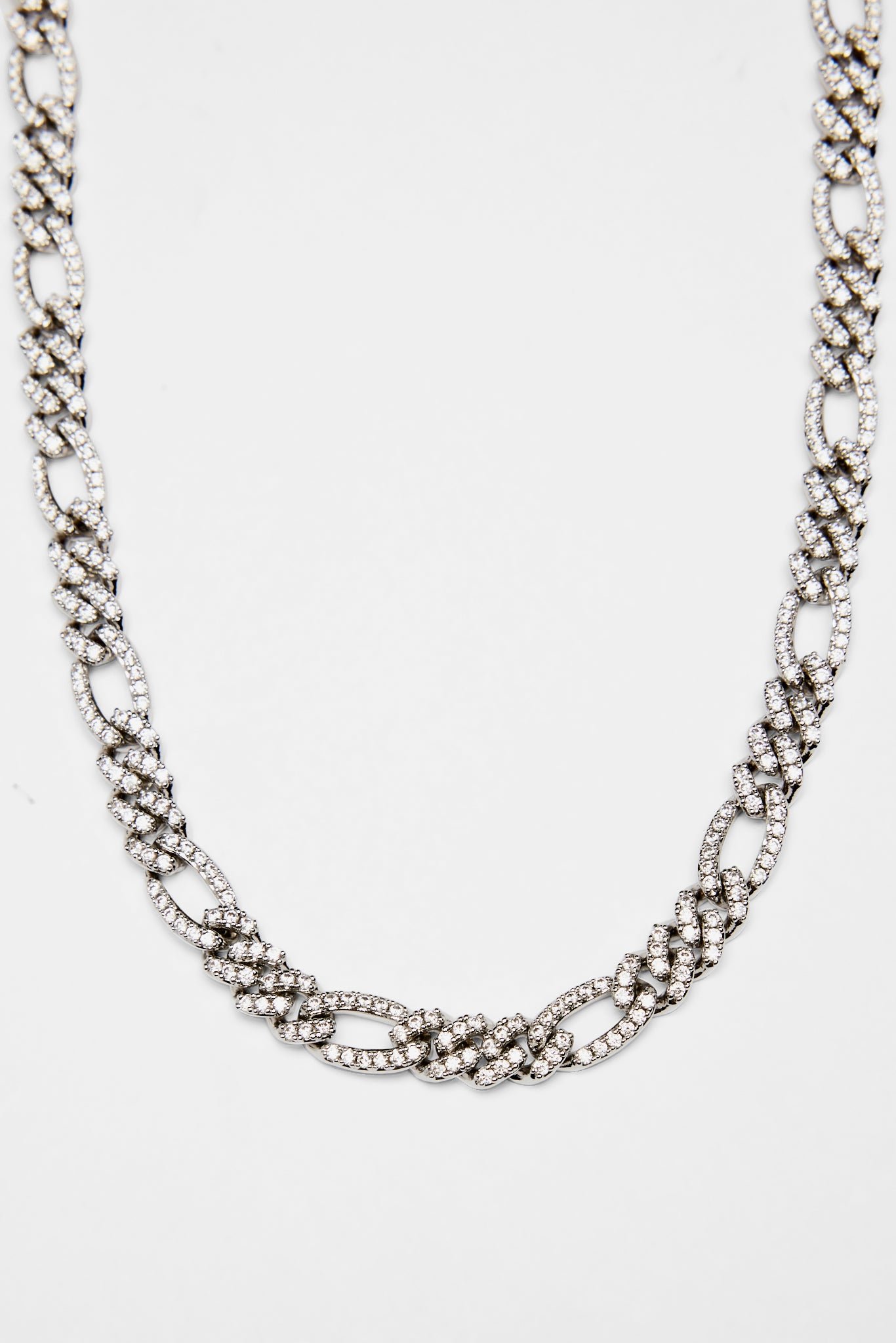 6mm Iced Figaro Chain – Cernucci