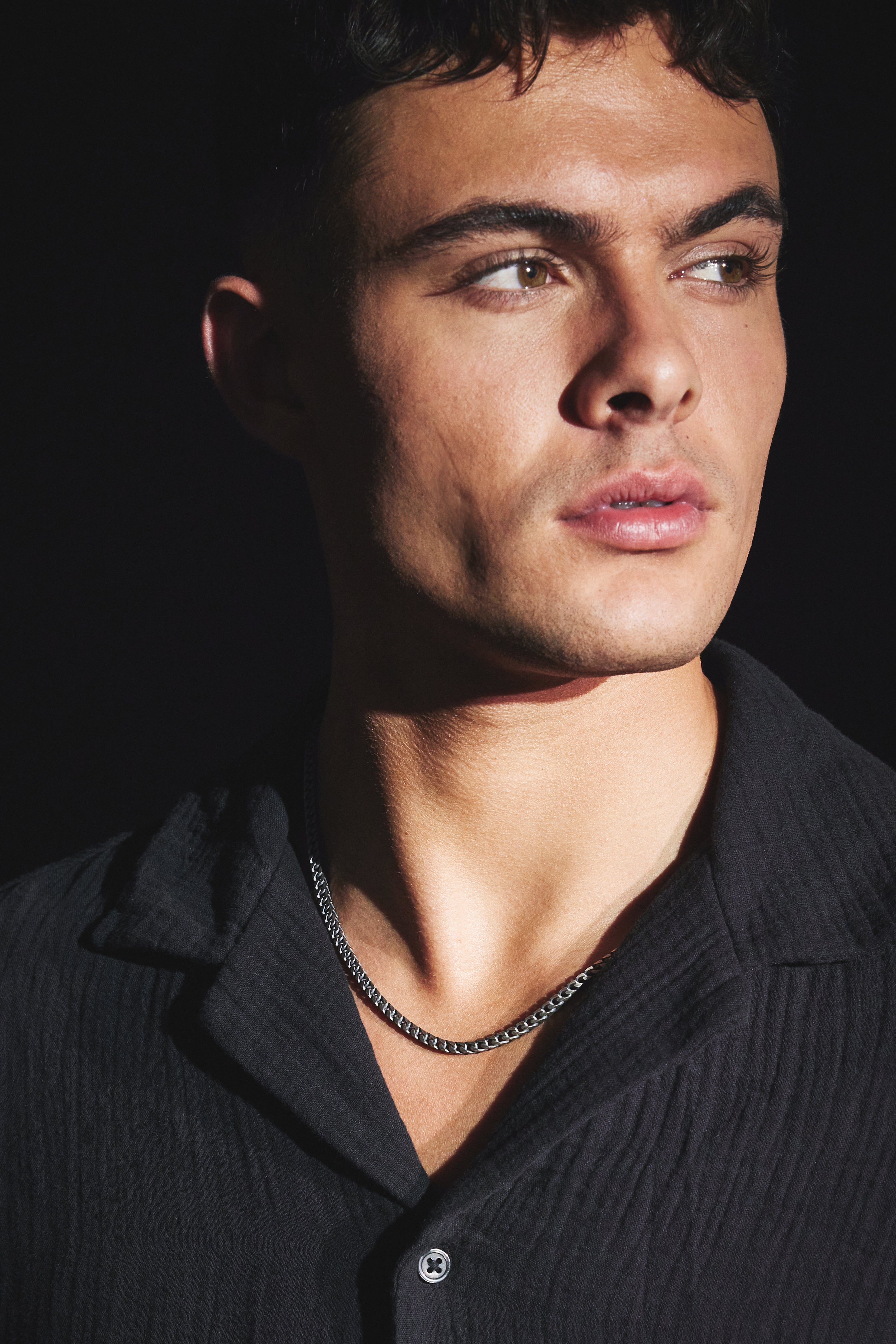 925 Sterling Silver Oxidised Box Chain – Cernucci