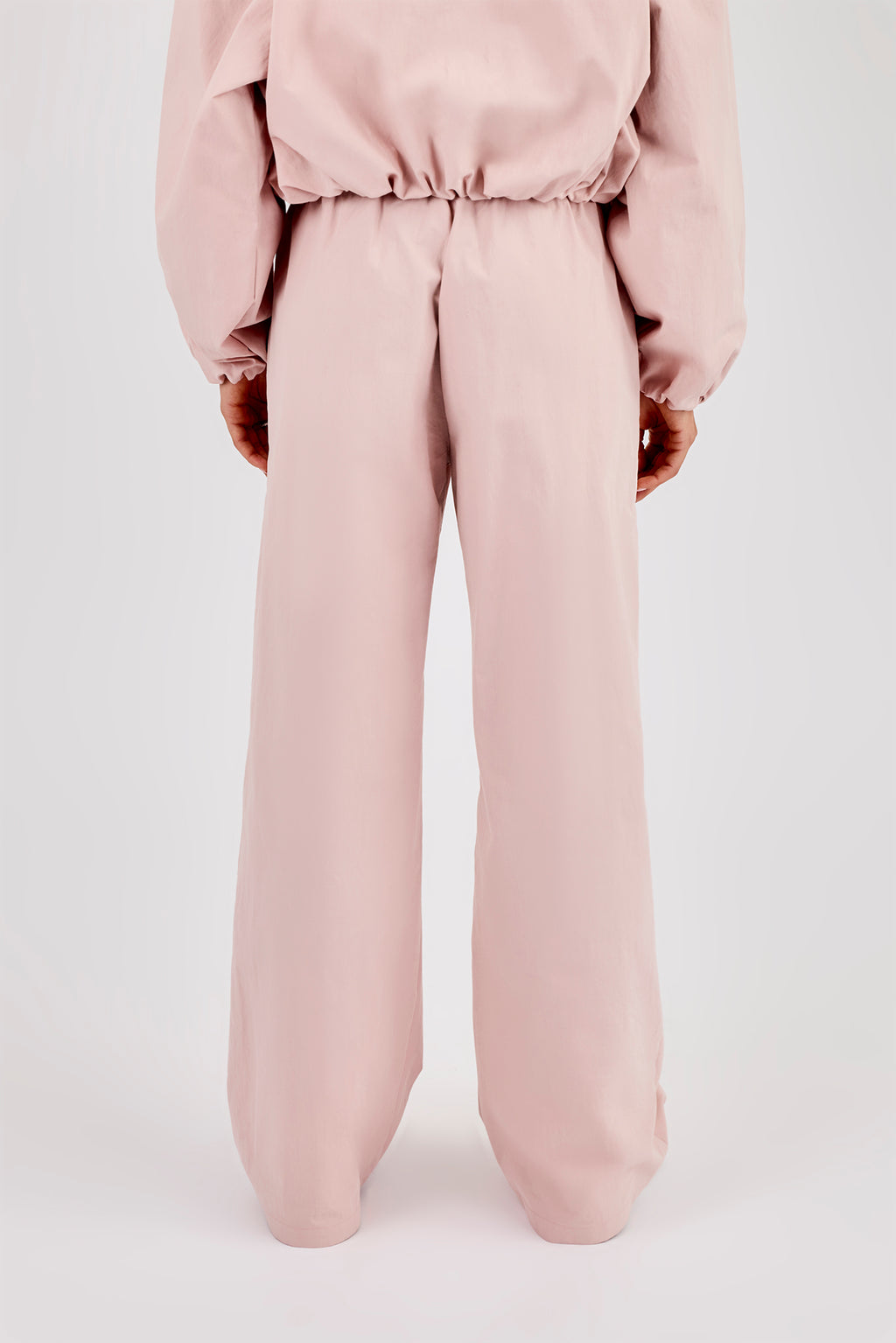 Nylon Waistbandless Jogger - Light Pink | Womens Bottoms | Shop ...