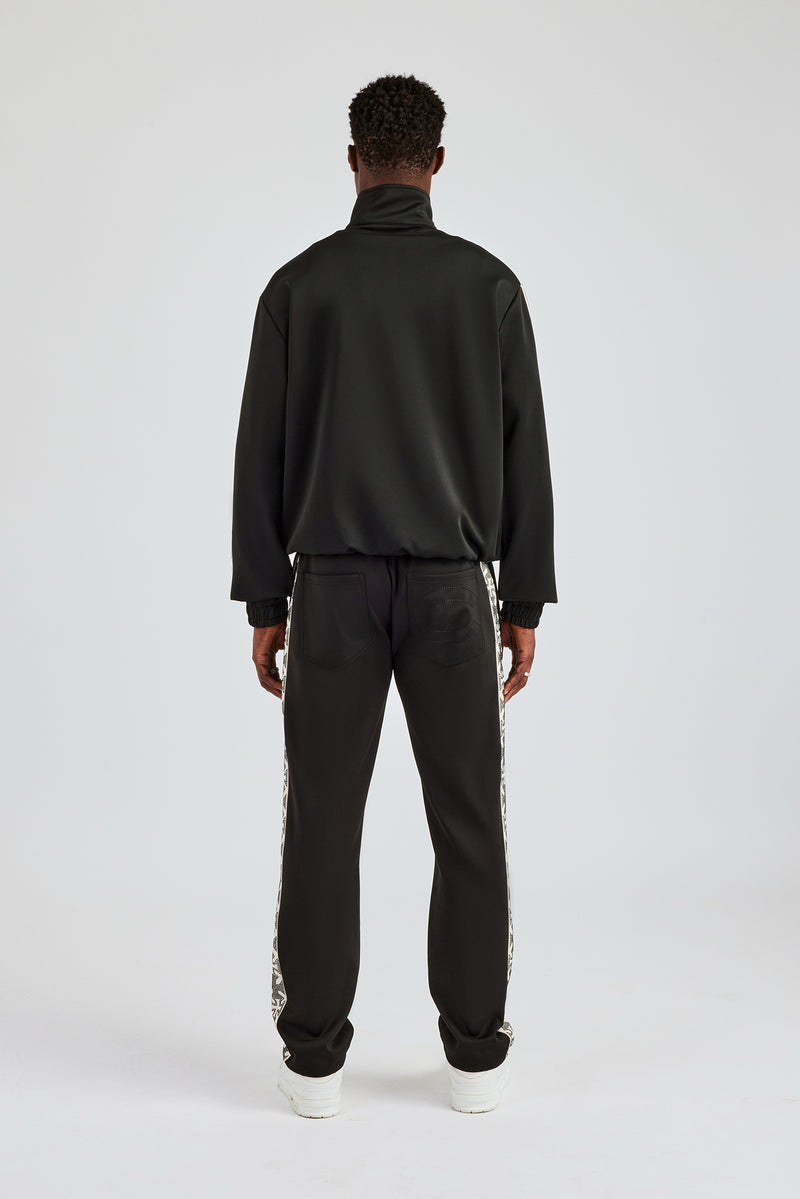 Rhinestone Embellished Tracksuit - Black | Mens Sets | Shop Tracksuits ...