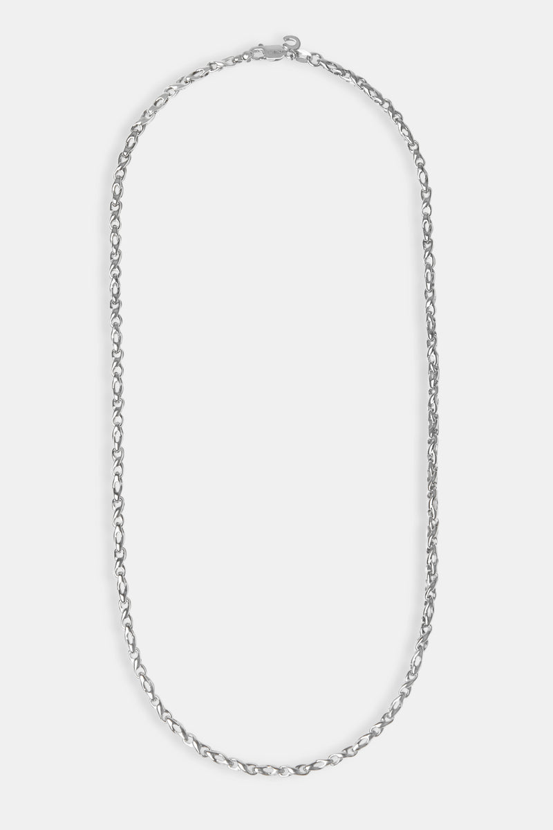 Polished 3D Infinity Chain - 3mm | Mens Chains | Shop Byzantine Chains ...