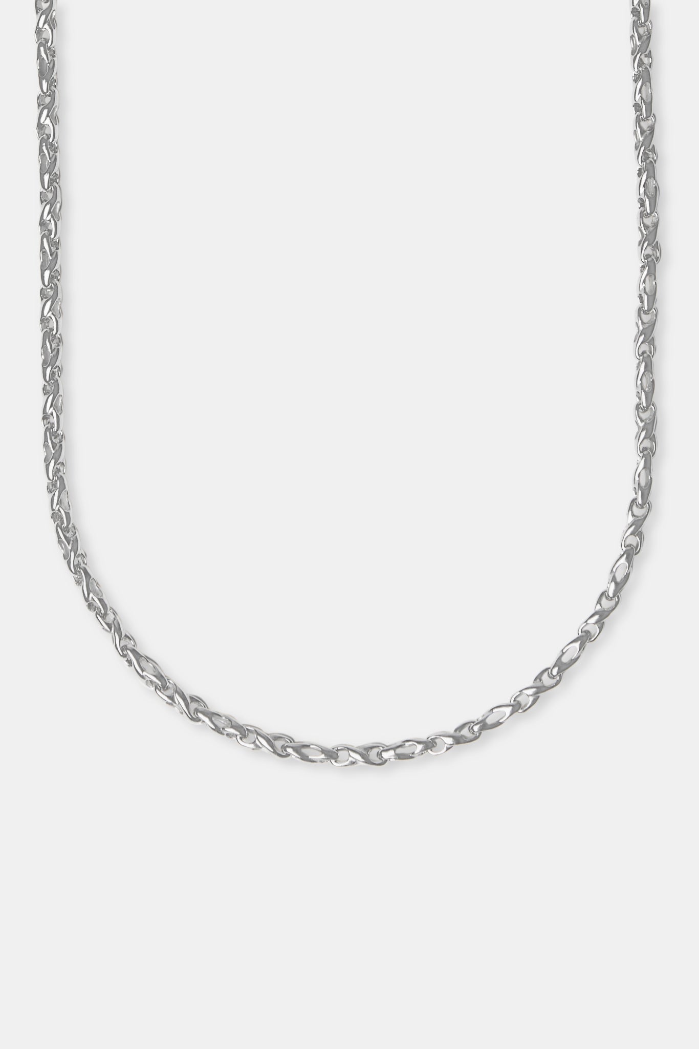 Polished 3D Infinity Chain - 3mm | Mens Chains | Shop Byzantine Chains ...