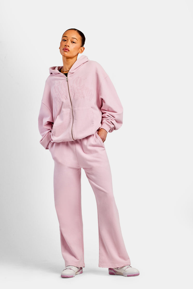 Womens Paraiso Embroidered Tracksuit - Pink | Womens Sets | Shop ...