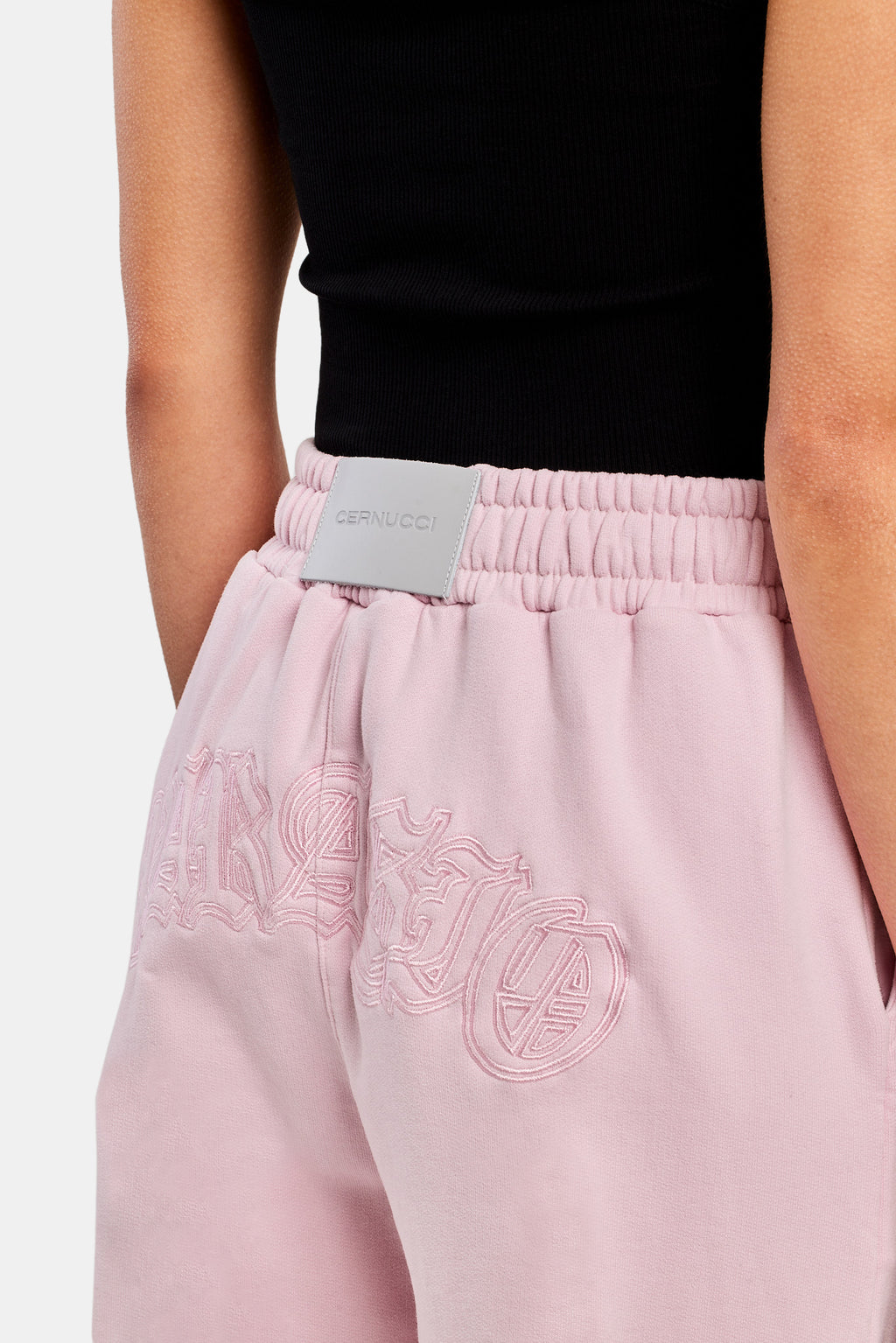 Womens Paraiso Embroidered Joggers - Pink | Womens Joggers | Shop Plain ...