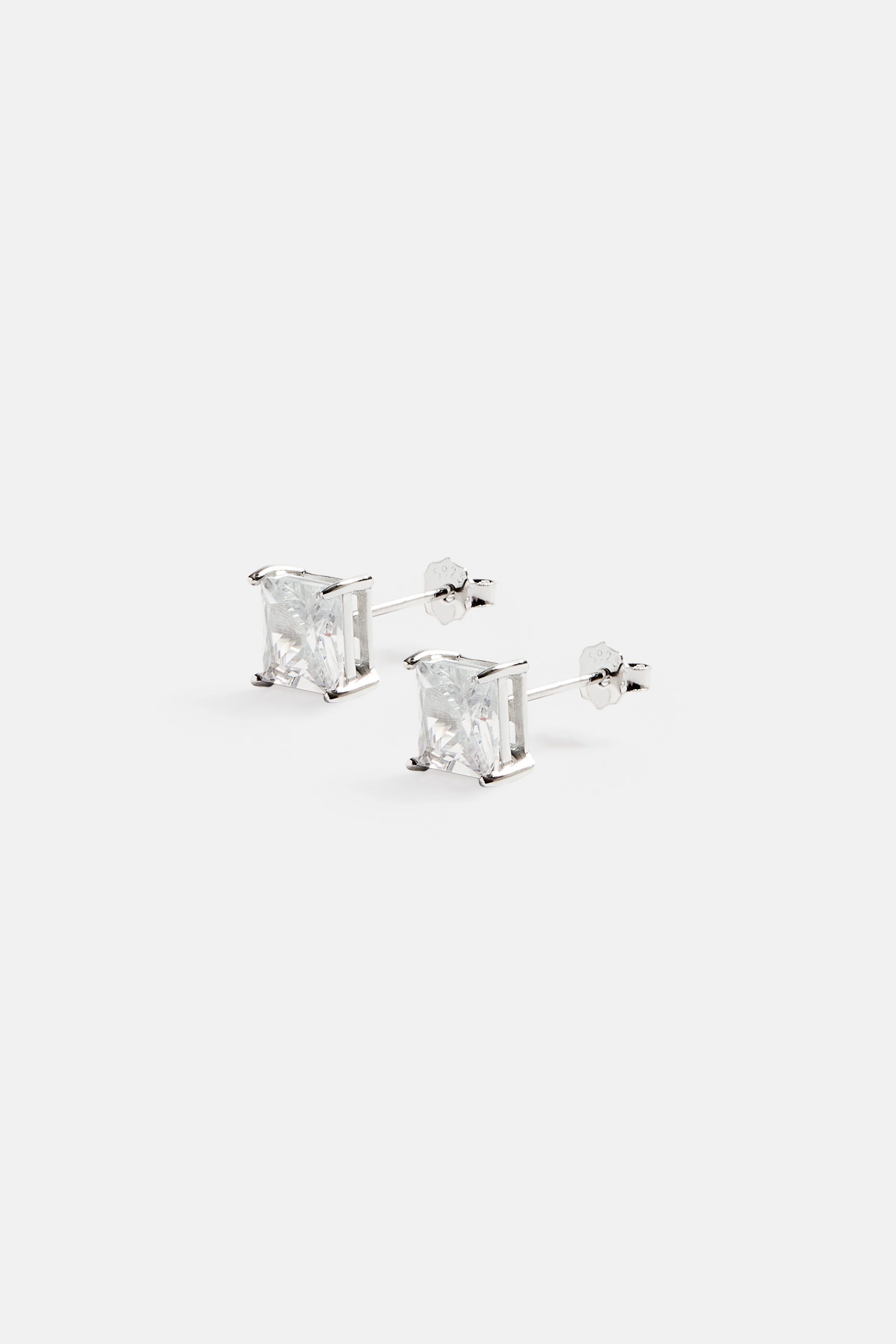 Womens 6mm Square Cut Stud Earrings | Womens Earrings | Shop Stud ...