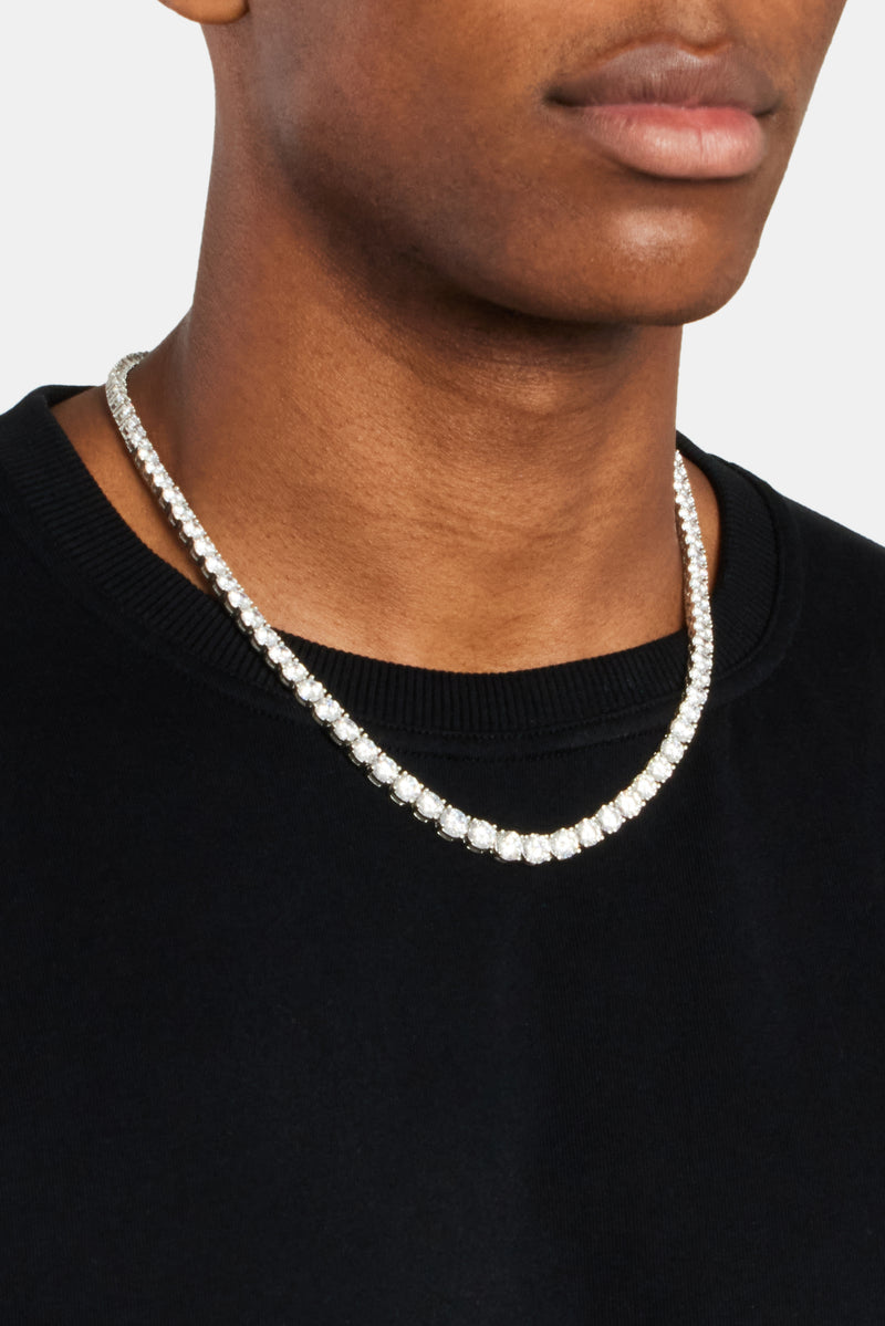 Graduated Tennis Chain | Mens Chains | Shop Tennis Chains at CERNUCCI ...