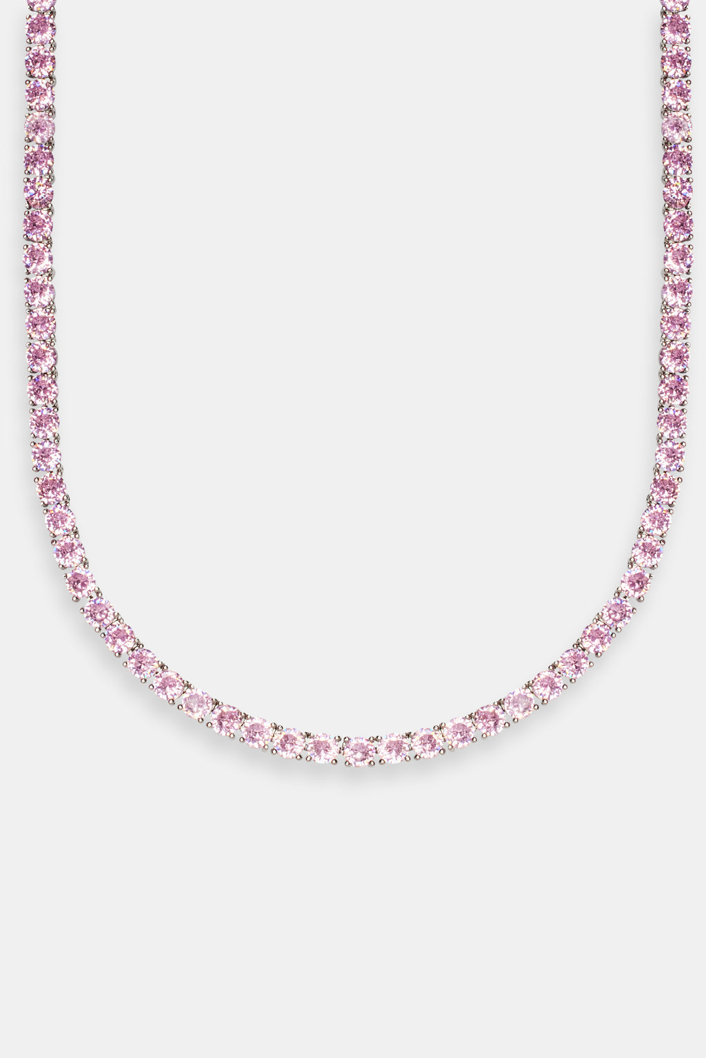 5mm Pink Tennis Chain | Womens Chains | Shop Tennis Chains at CERNUCCI ...
