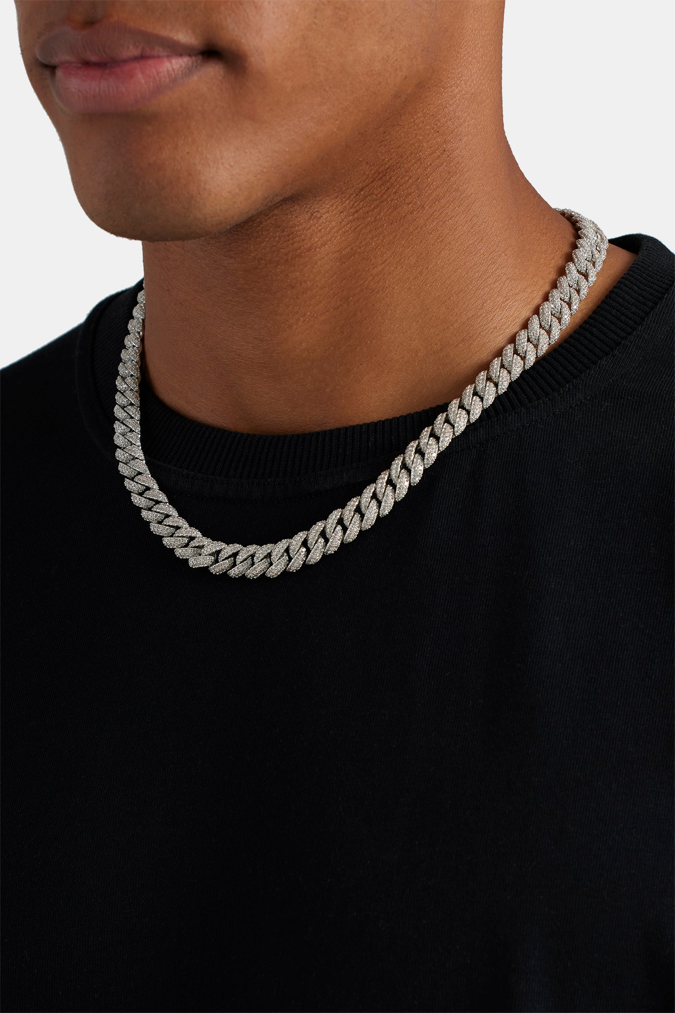8mm Iced Cuban Link Chain – Cernucci
