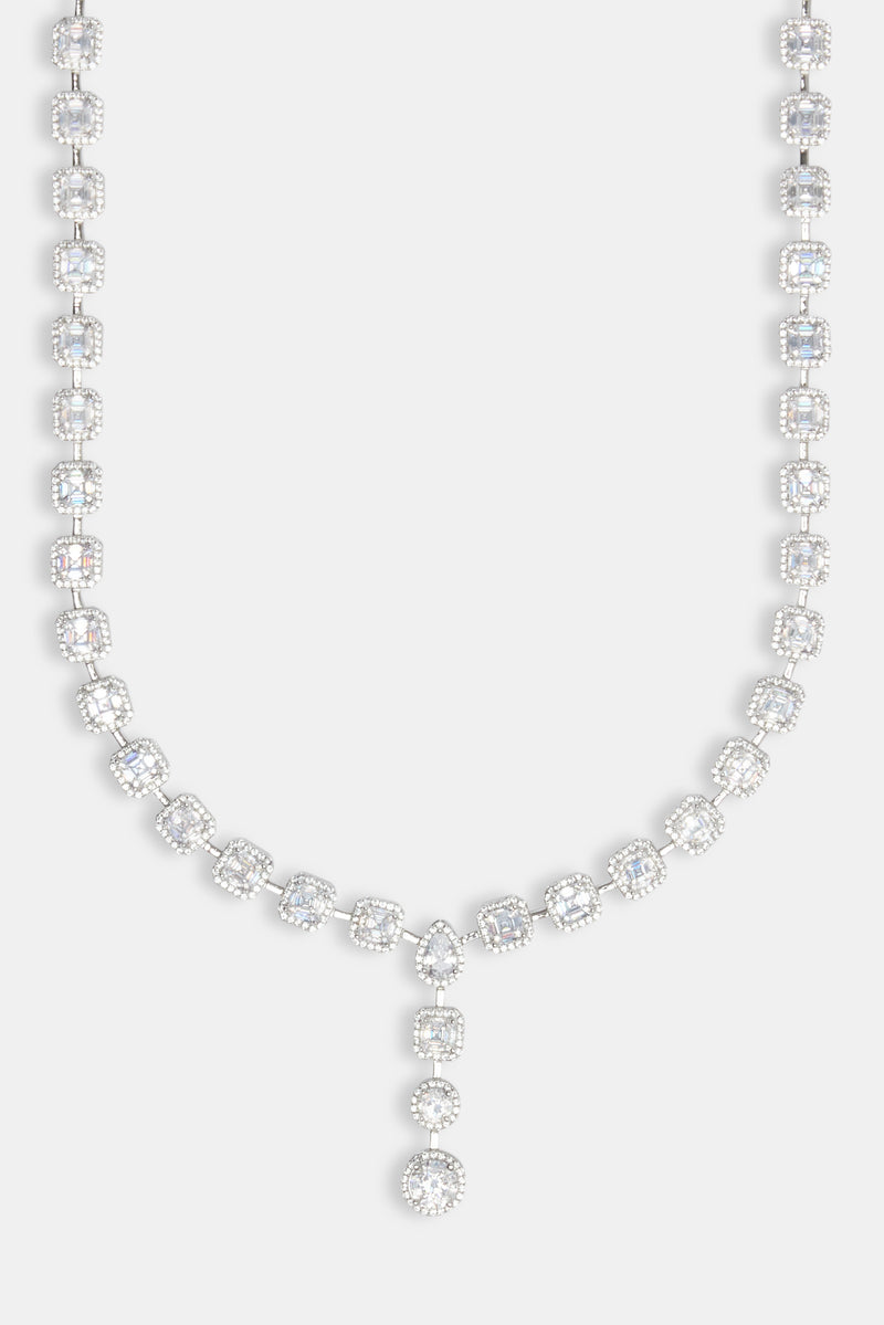 Iced CZ Mixed Shape Tennis Drop Chain | Mens Chains | Shop Drop Chains ...