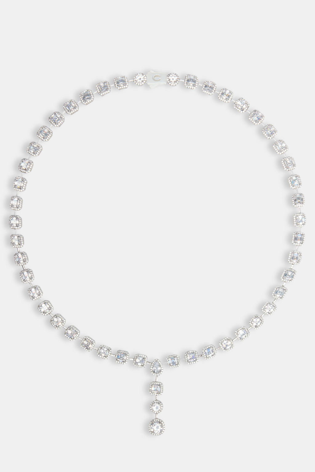 Iced CZ Mixed Shape Tennis Drop Chain | Mens Chains | Shop Drop Chains ...