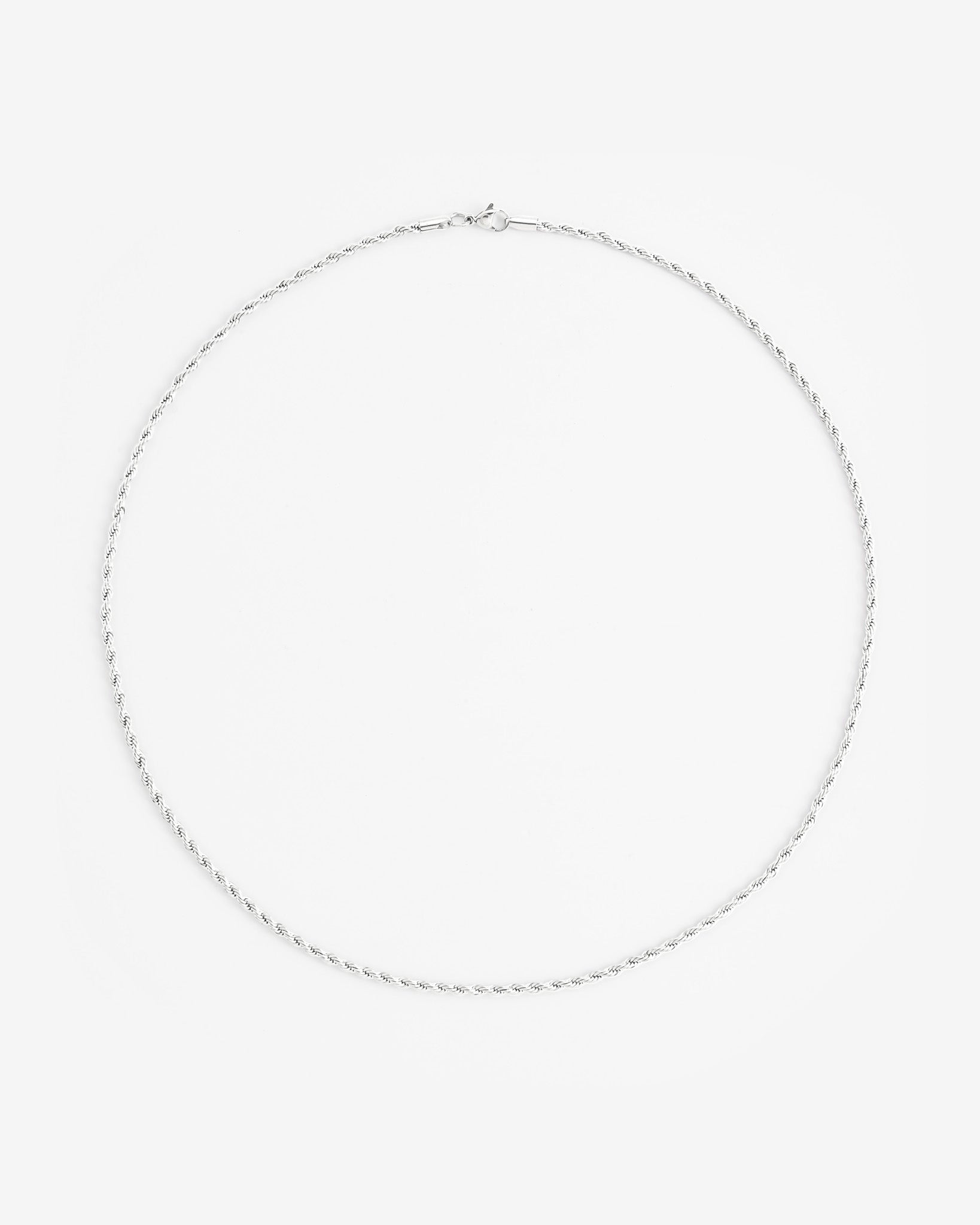 925 3mm Rope Chain - Silver – Cernucci