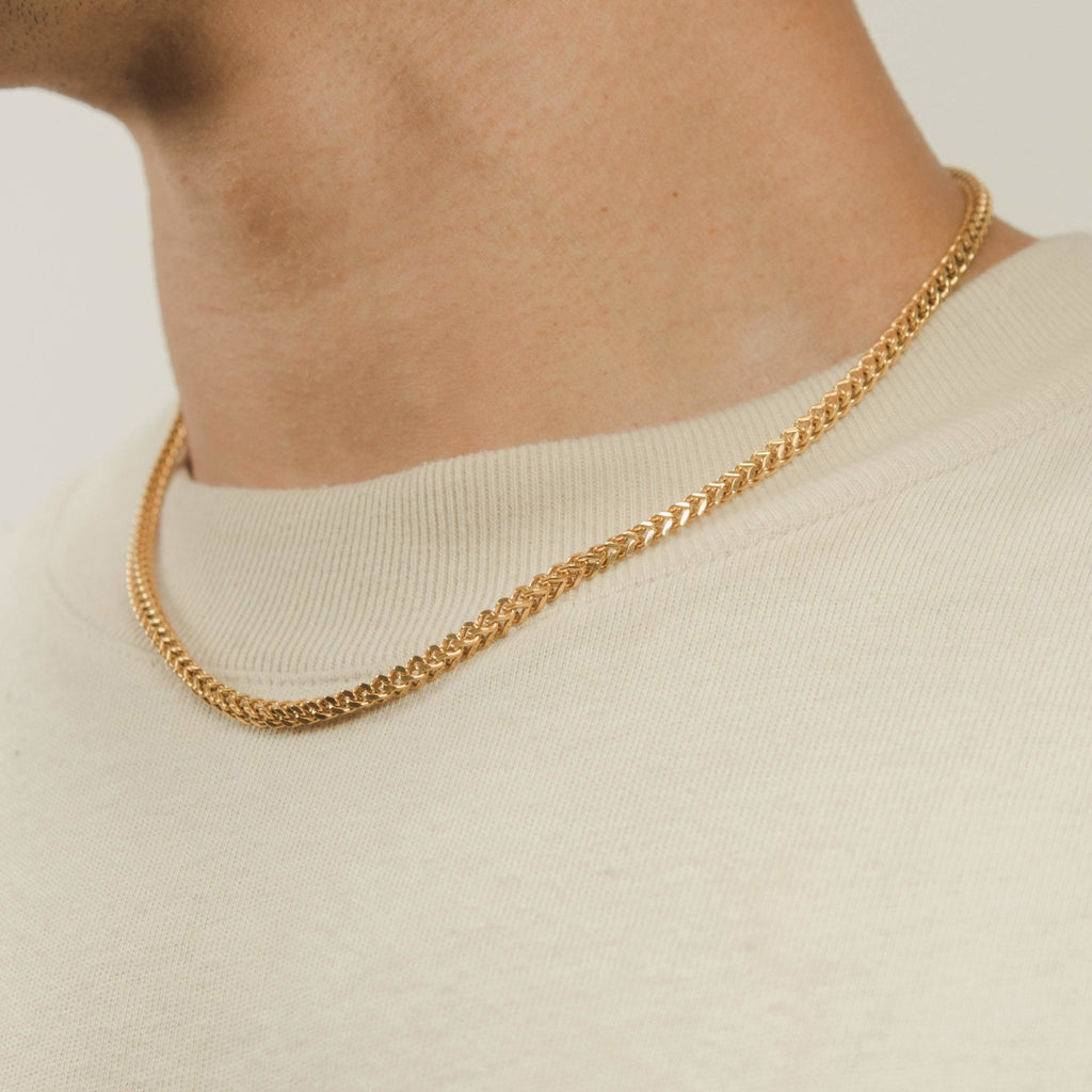 3mm Franco Chain - Gold – Cernucci