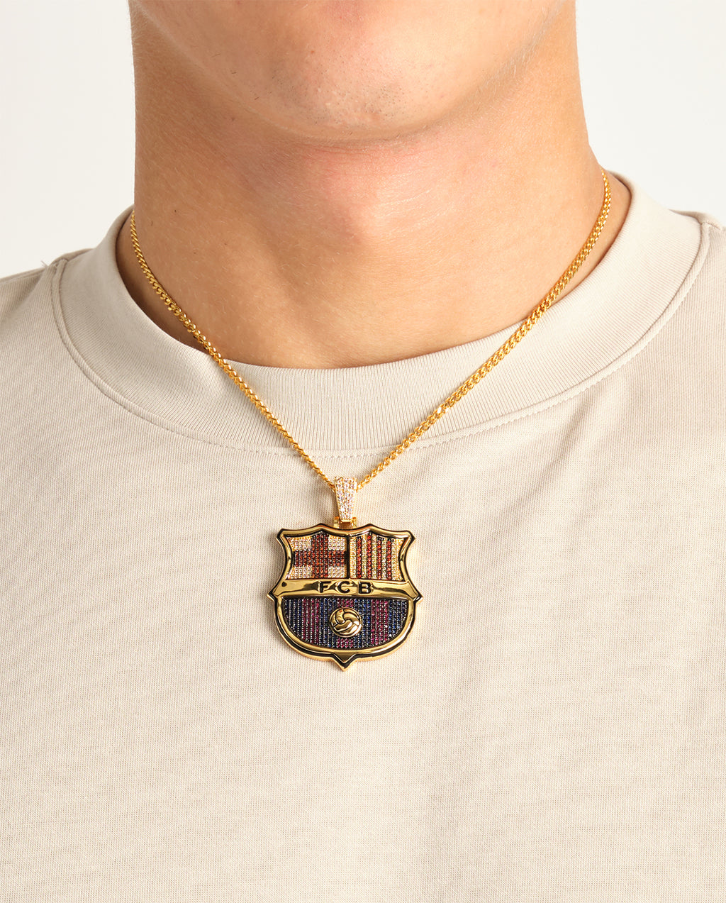 Fc Barcelona Necklace
