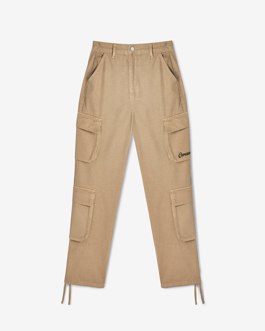 Multi Pocket Cargo Trouser - Beige – Cernucci
