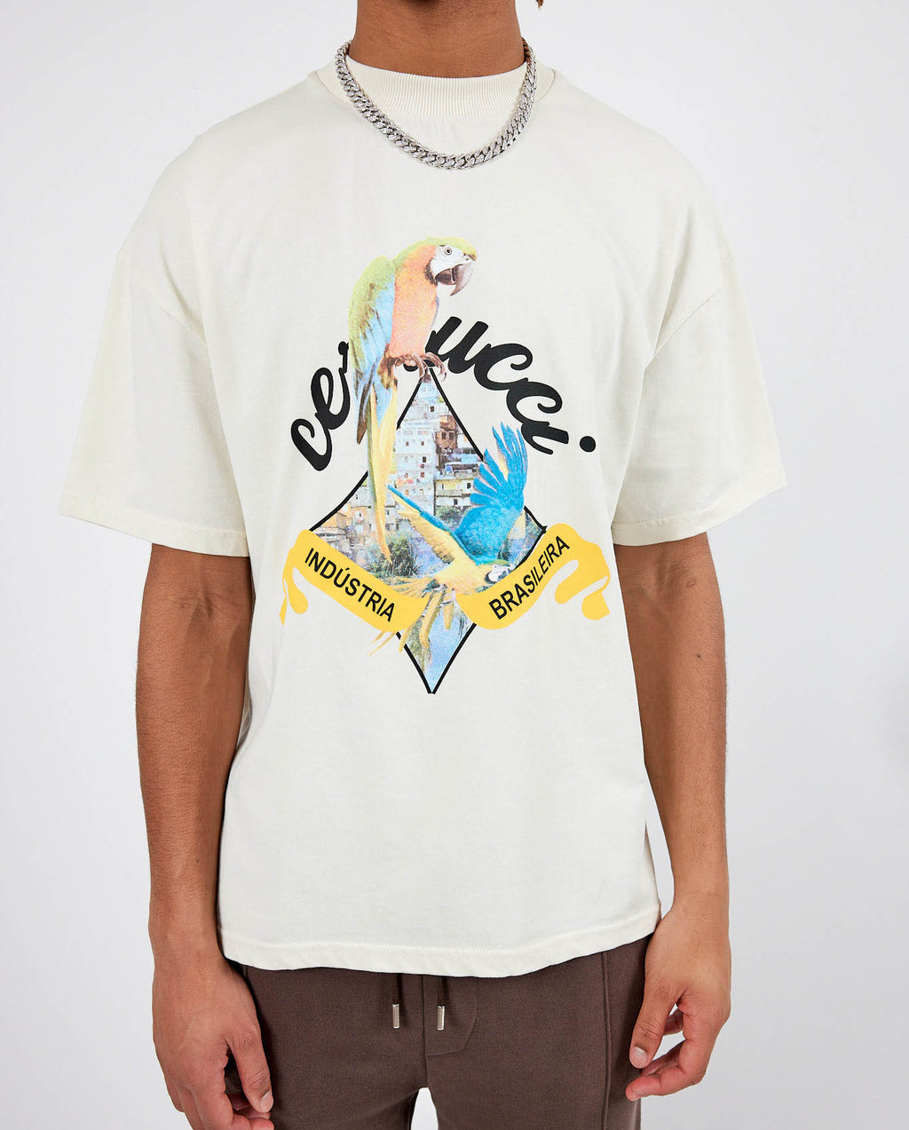 Paraiso T-Shirt - Ecru – Cernucci